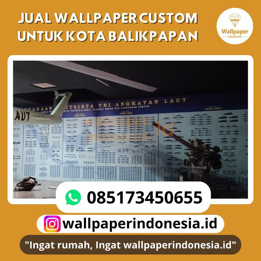 JUAL WALLPAPER CUSTOM UNTUK KOTA BALIKPAPAN