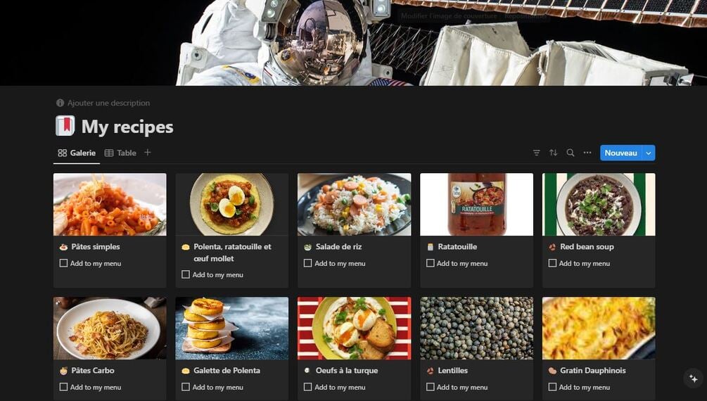 Notion template :3 in 1 Dynamic Grocery List (Recipe Book, Stock of Ingredients at Home ...