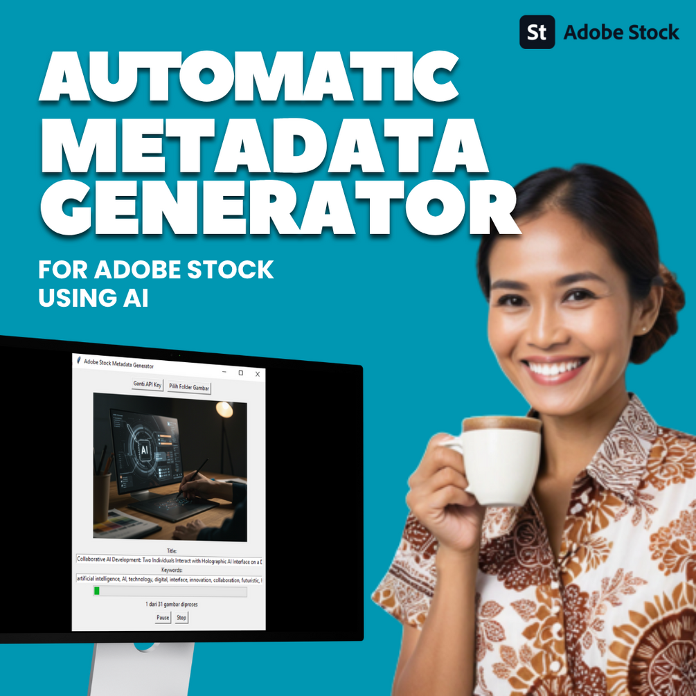 Auto Metadata Generator for Adobe Stock – Boost Your Upload Speed with AI