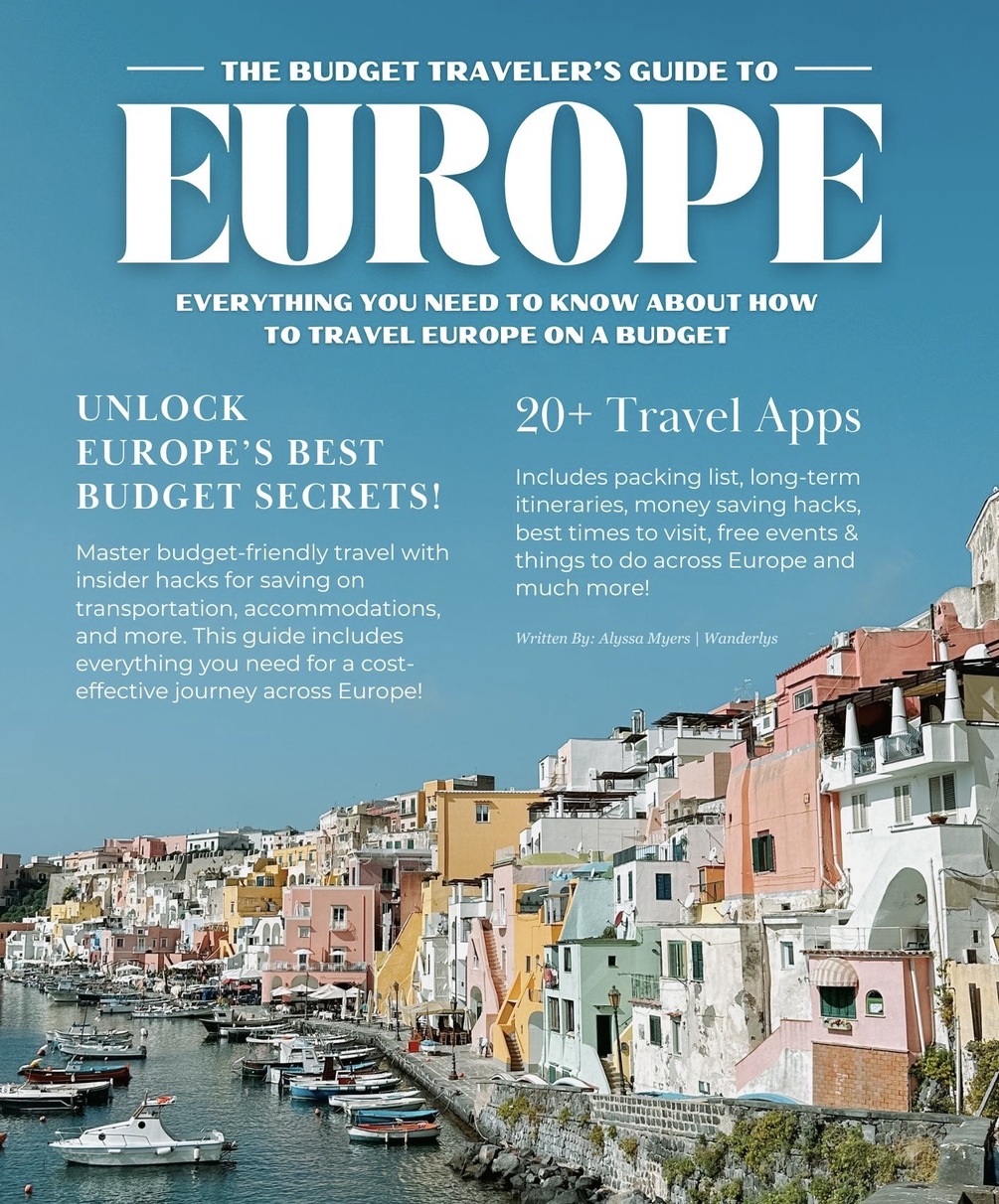 How to travel Europe on a budget