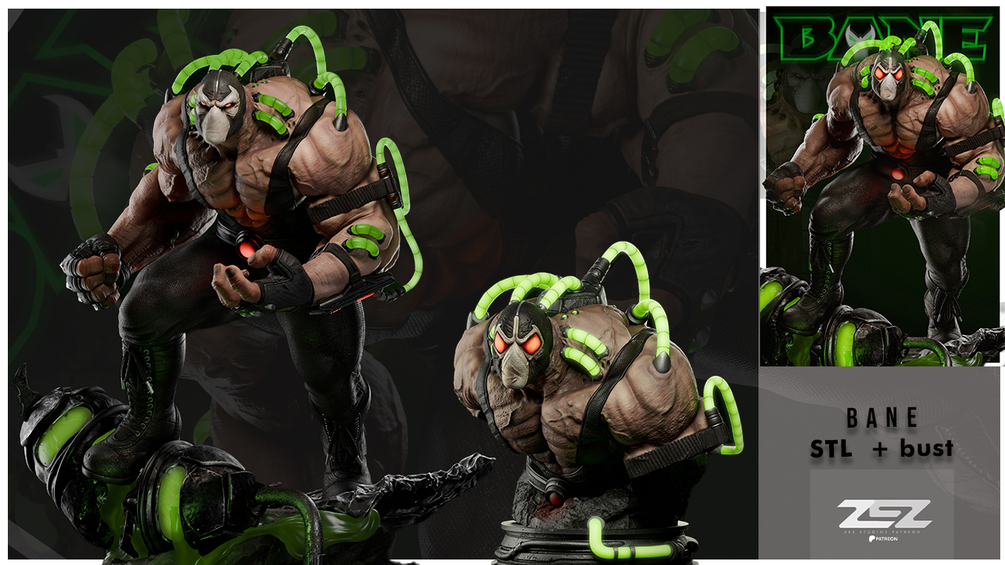 BANE STL + BUST