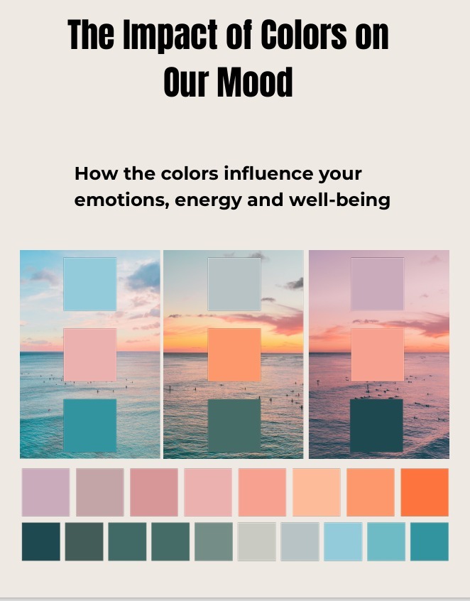 THE IMPACT OF COLORS ON OUR MOOD ️🌟