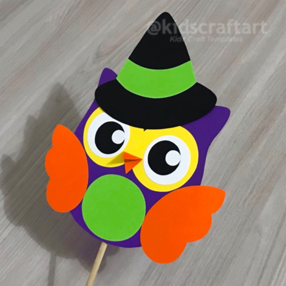 Halloween Owl Crafts Bulletin Board Kindergarten Decor Fall Autumn Craft