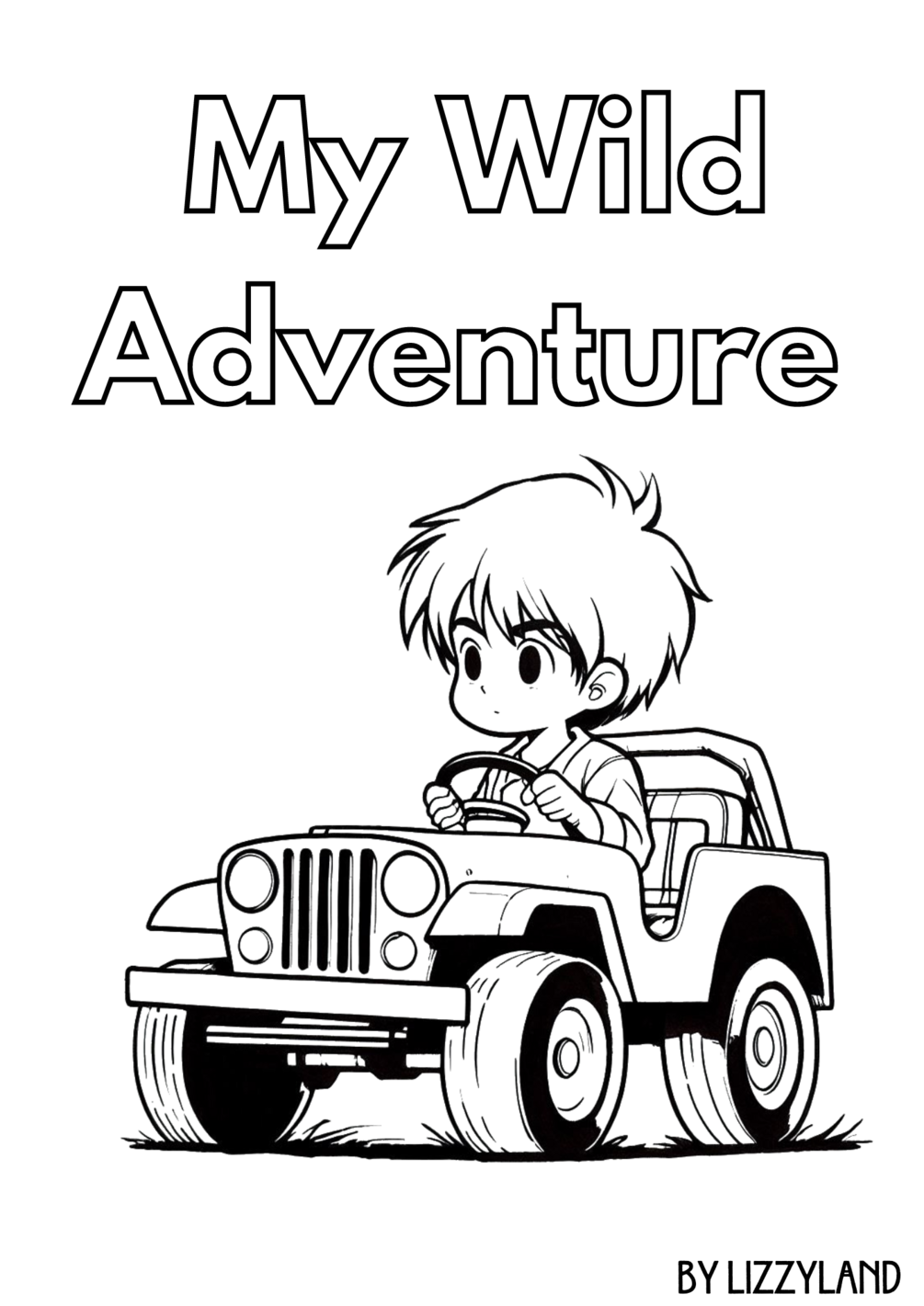 My Wild Adventure Colouring Book