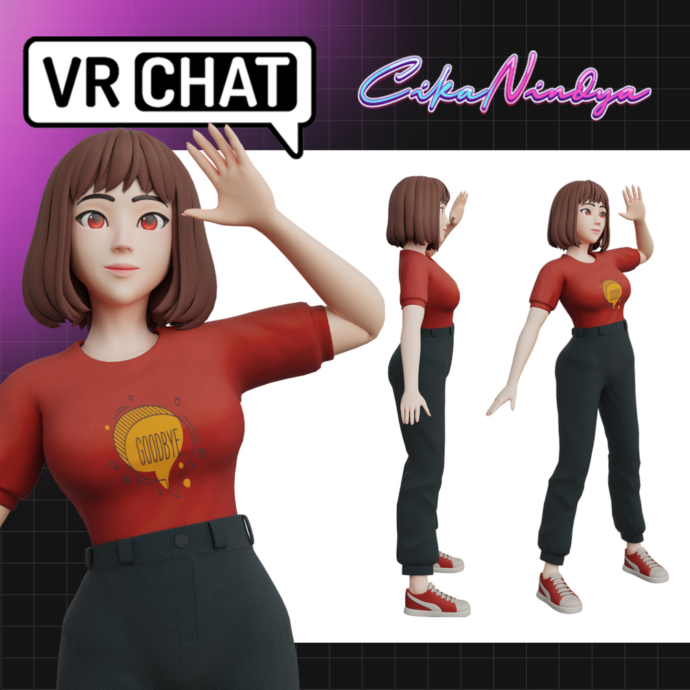 VRChat Avatar | 3D VR Avatar for Gaming and Social VR | Zeona VRChat ...