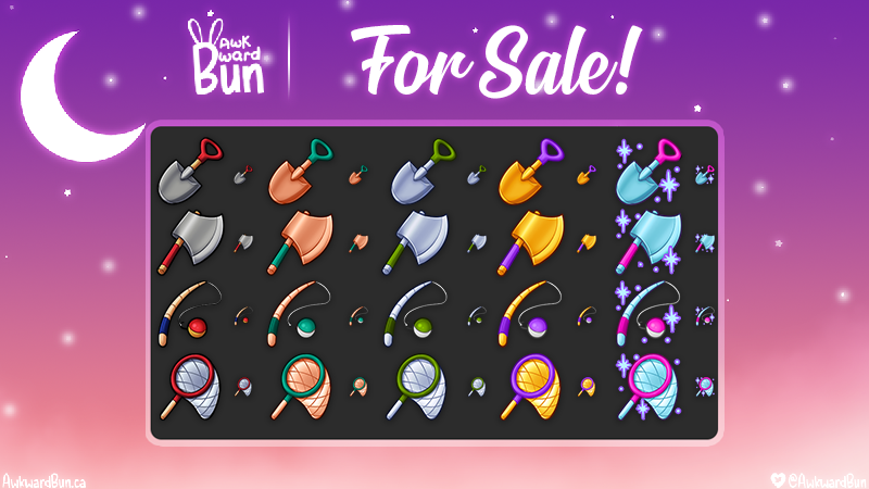 (P2U) Animal Crossing Tool Badges