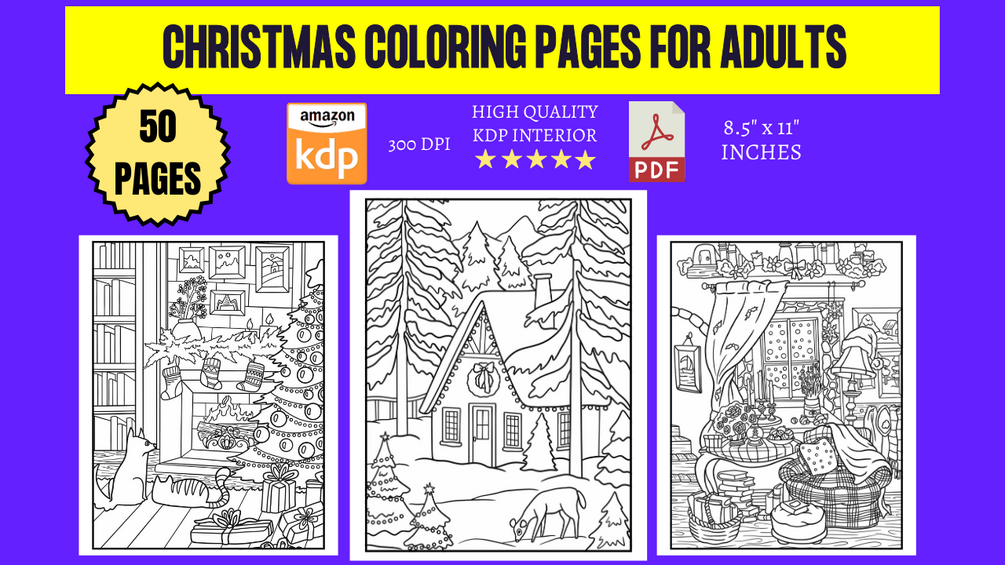 Christmas Coloring Pages For Adults
