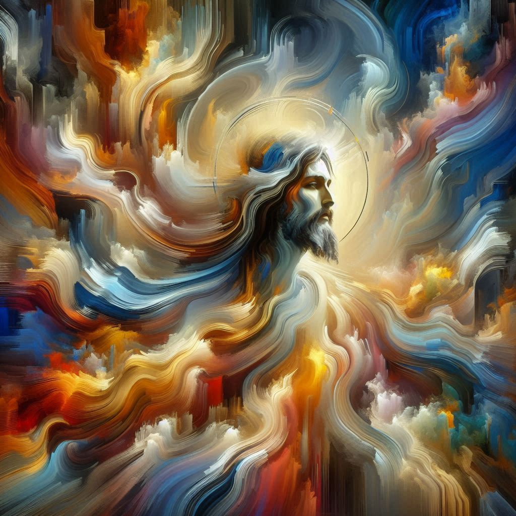 🎨 Dive into the Divine: Abstract Expression Images of Gods 🌟# ...