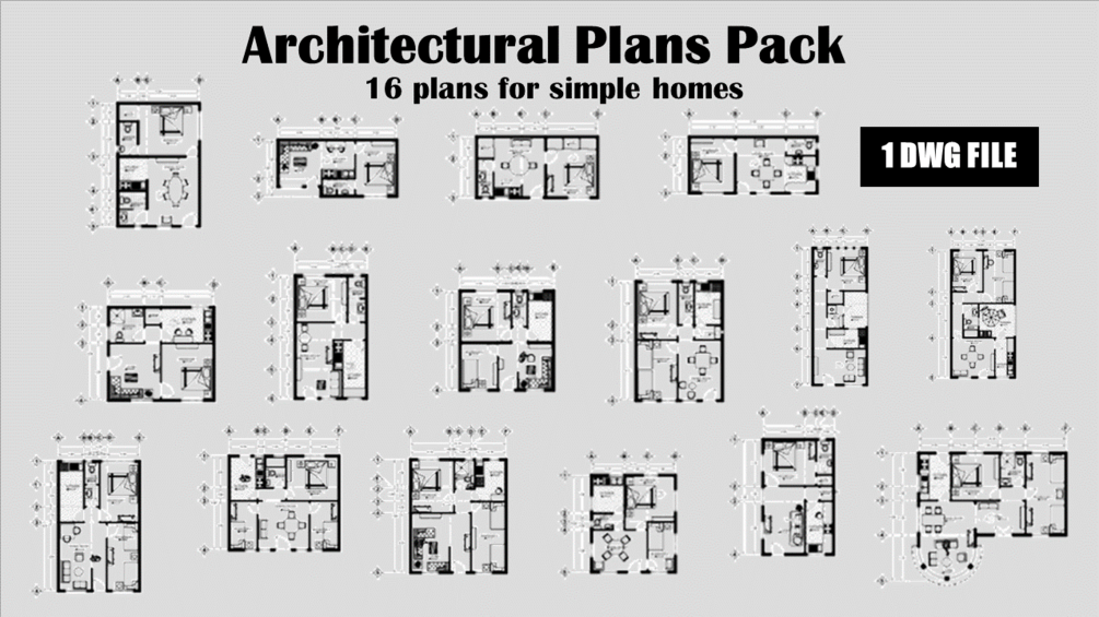 Architectural Plans Pack