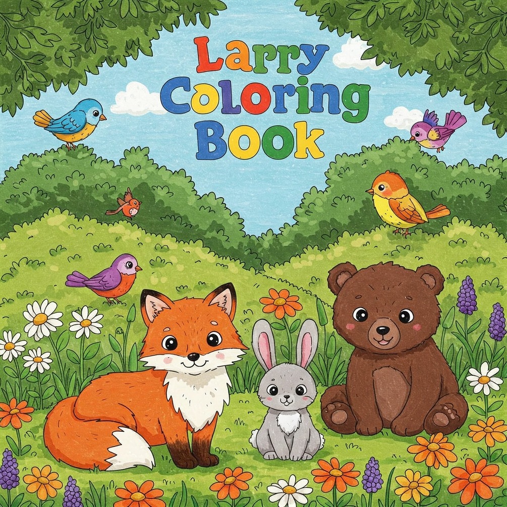 Wild Colors – Animal Coloring Book