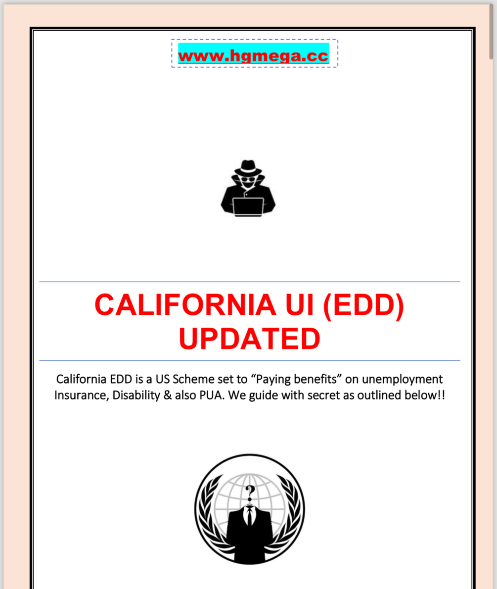 California EDD Method