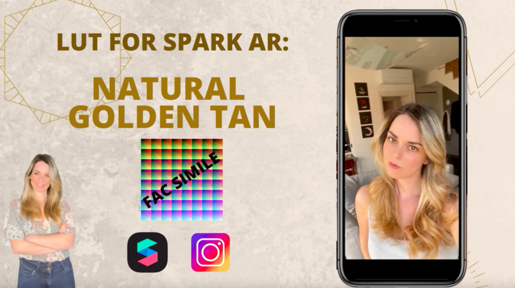 LUT for Spark AR: NATURAL GOLDEN TAN