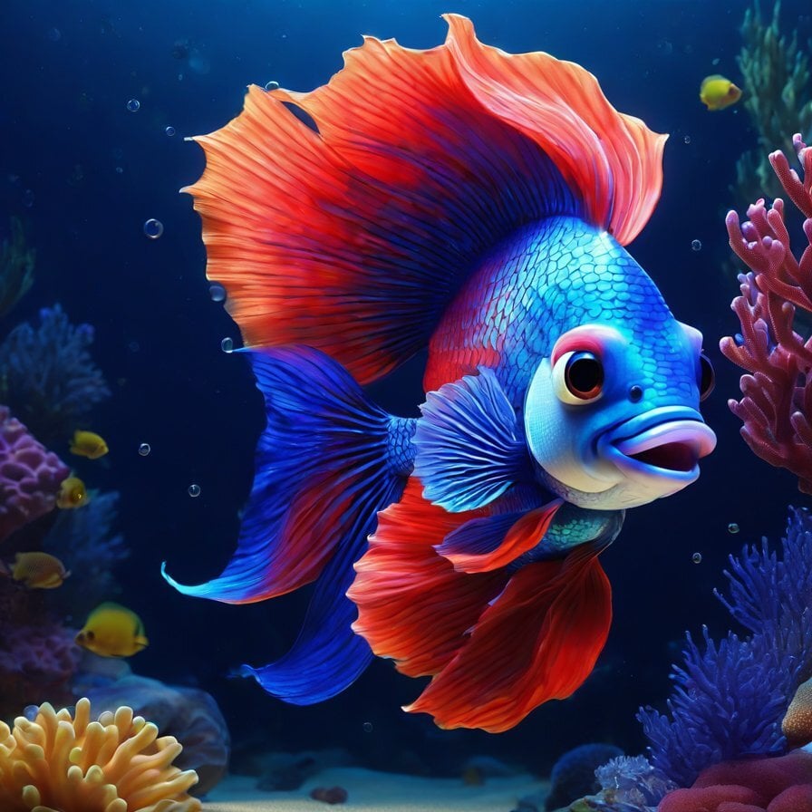 Benny the Brave Betta Fish's Journey