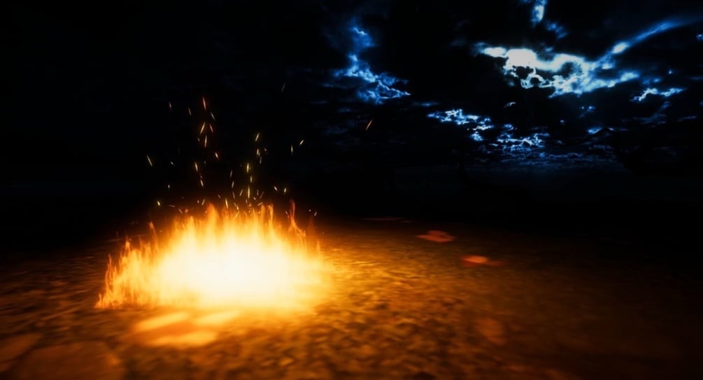 【Unity/VRChat】Firewalk / Idle Particle Animation