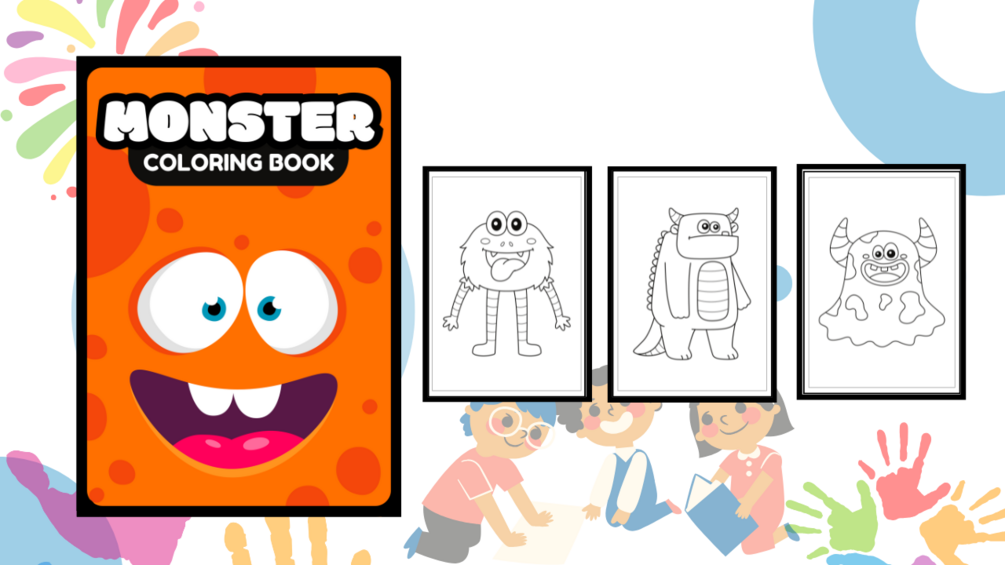Coloring Book : Monster