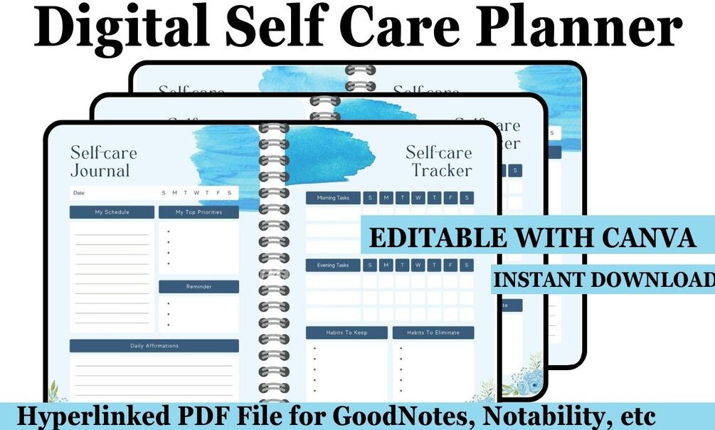 Digital Self Care Planner
