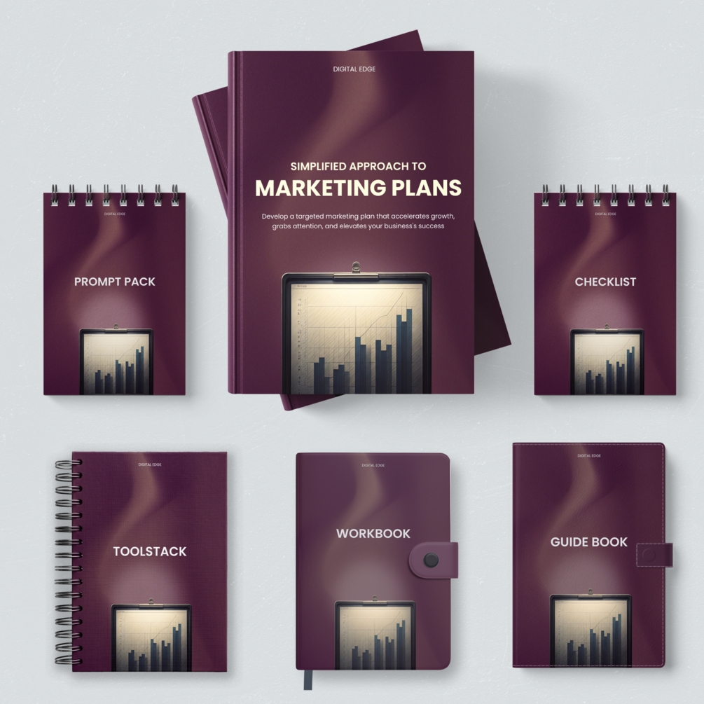 Simplified Approach to Marketing Plans - Bundle. Ebook, Checklist ...