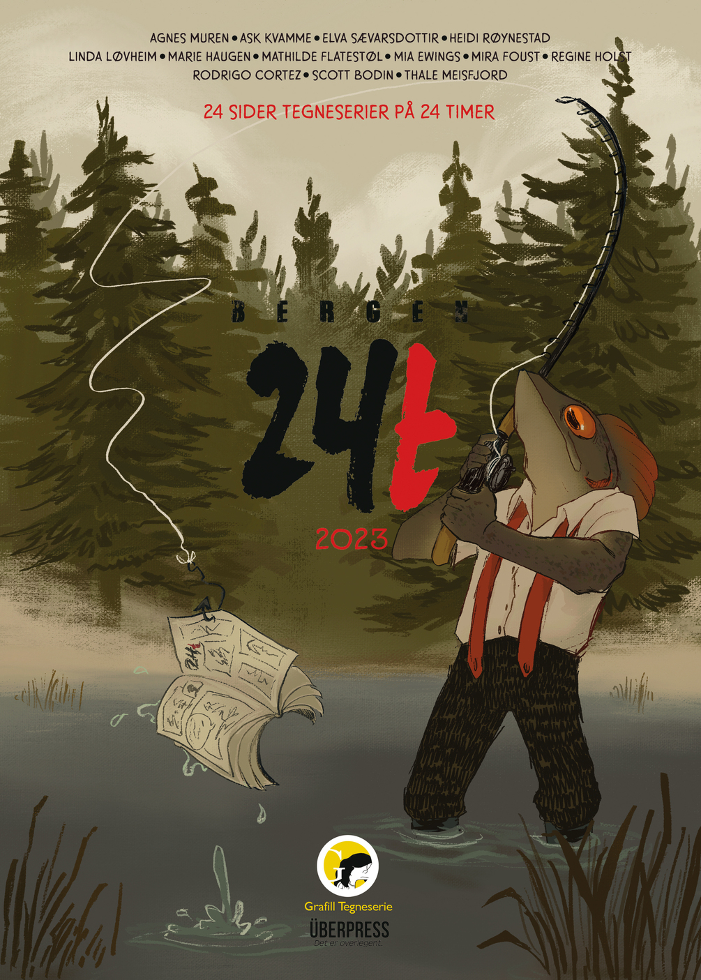 Fisherman - 24 Hour comic 2023