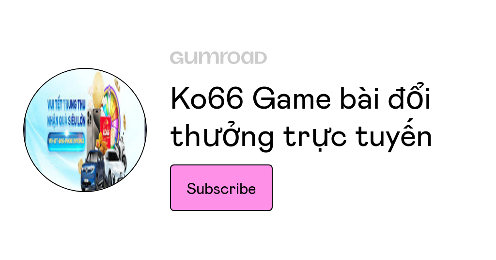 Ko66 Game bài đổi thưởng trực tuyến
