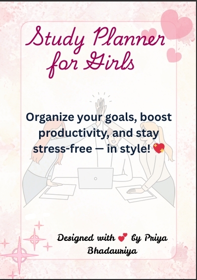 Study Planner for Girls