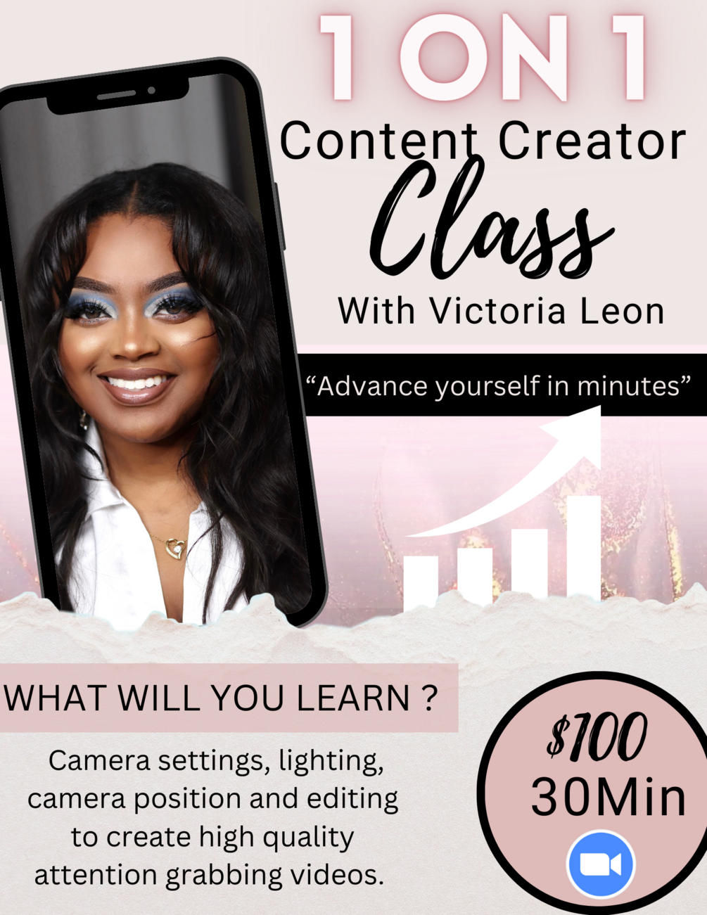 1on1 Content Creator Class with Victoria Leon