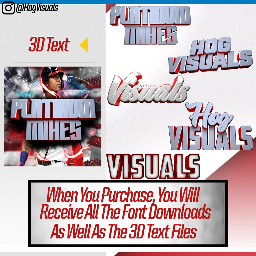 Cinema 4D - 3D Texts