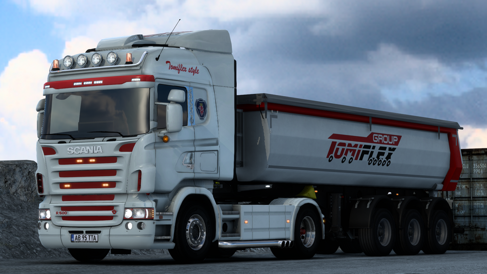 Tomiflex "Alba ca Zapada" Scania RJL skin