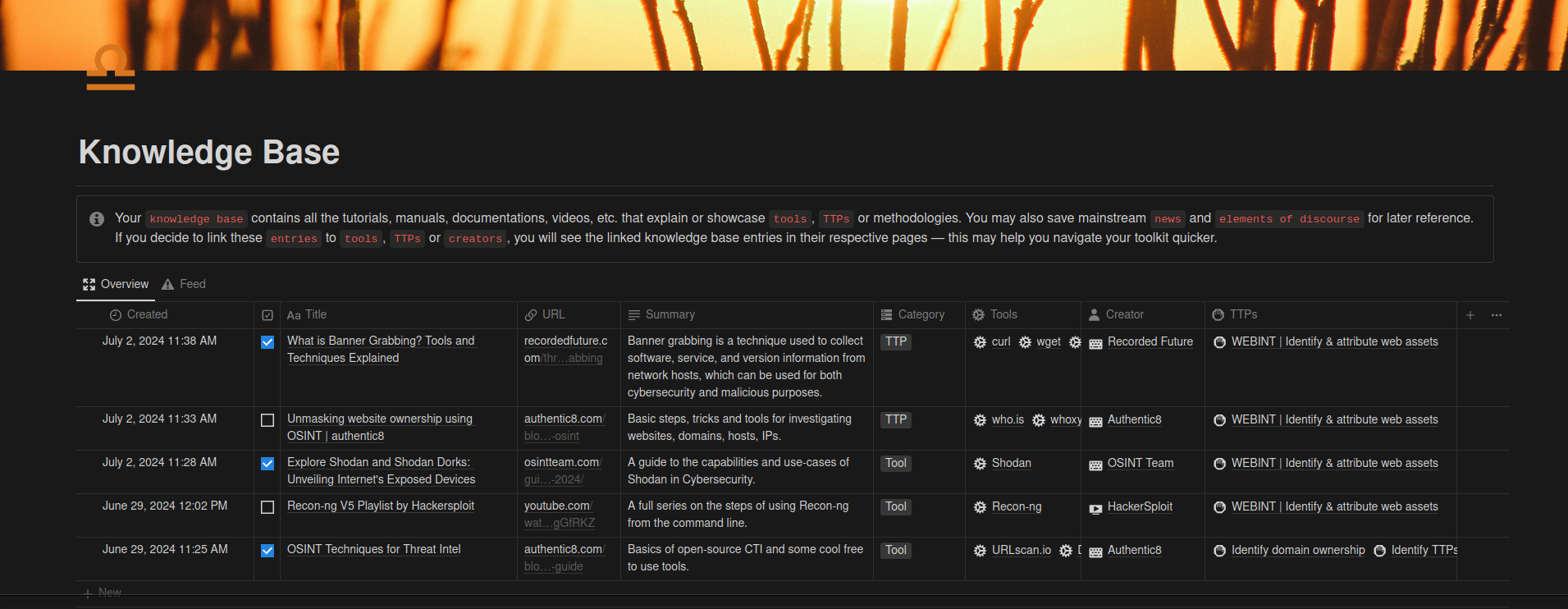 OSINT Masterboard - A Notion Template for Digital Investigators