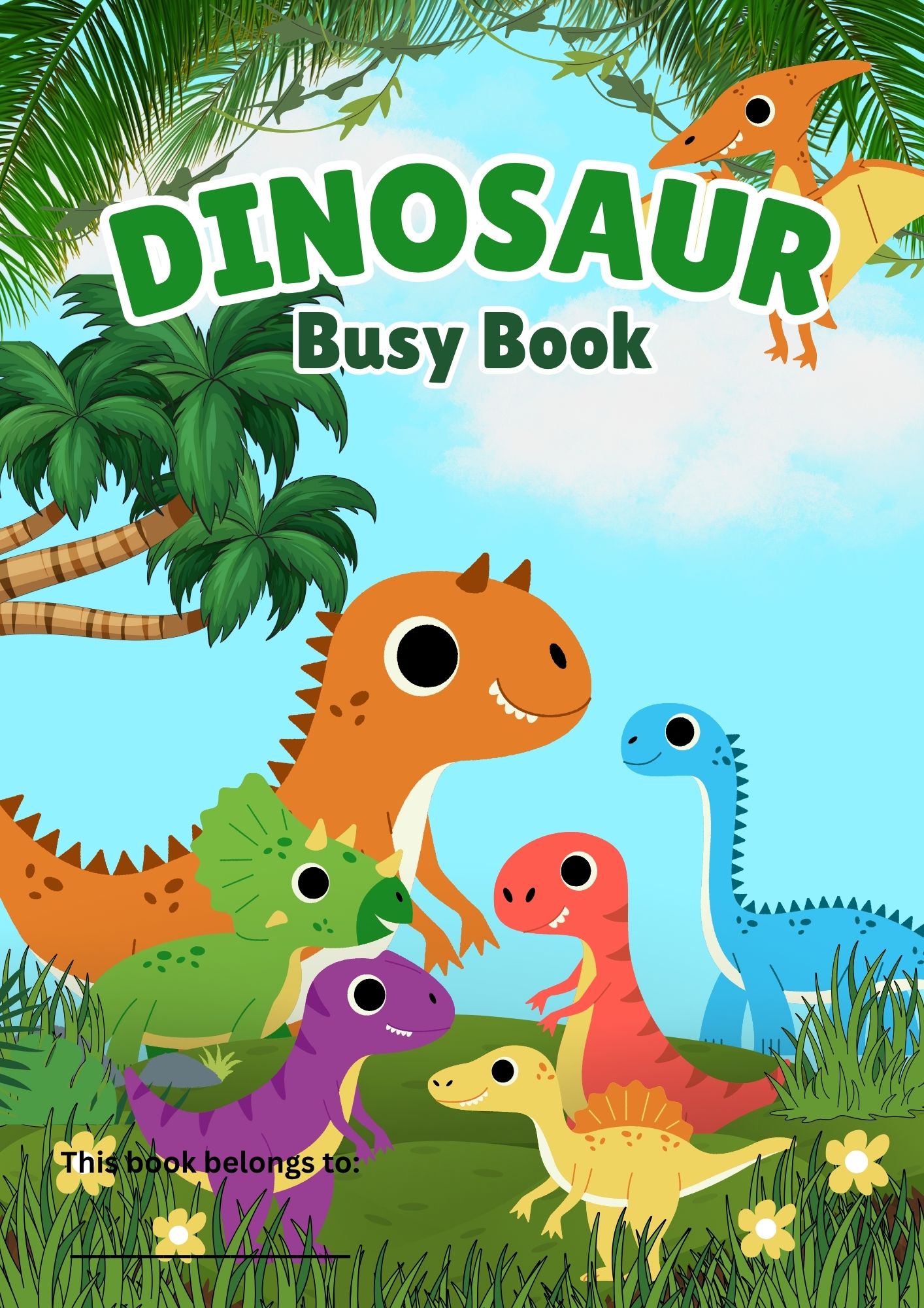 Dinosaur Busy Book