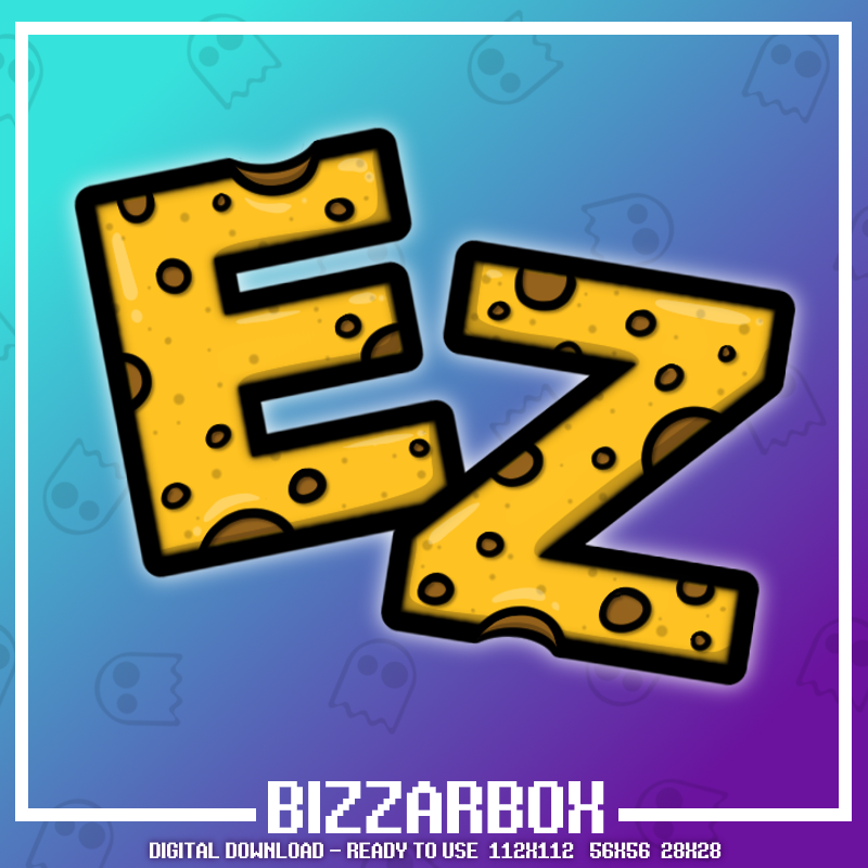 Streamer Emote: EZ Cheesy