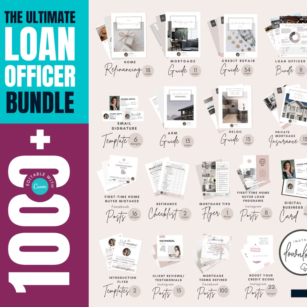 VIP KIT — Ultimate Marketing Kit for Loan Officers | Social Media for ...