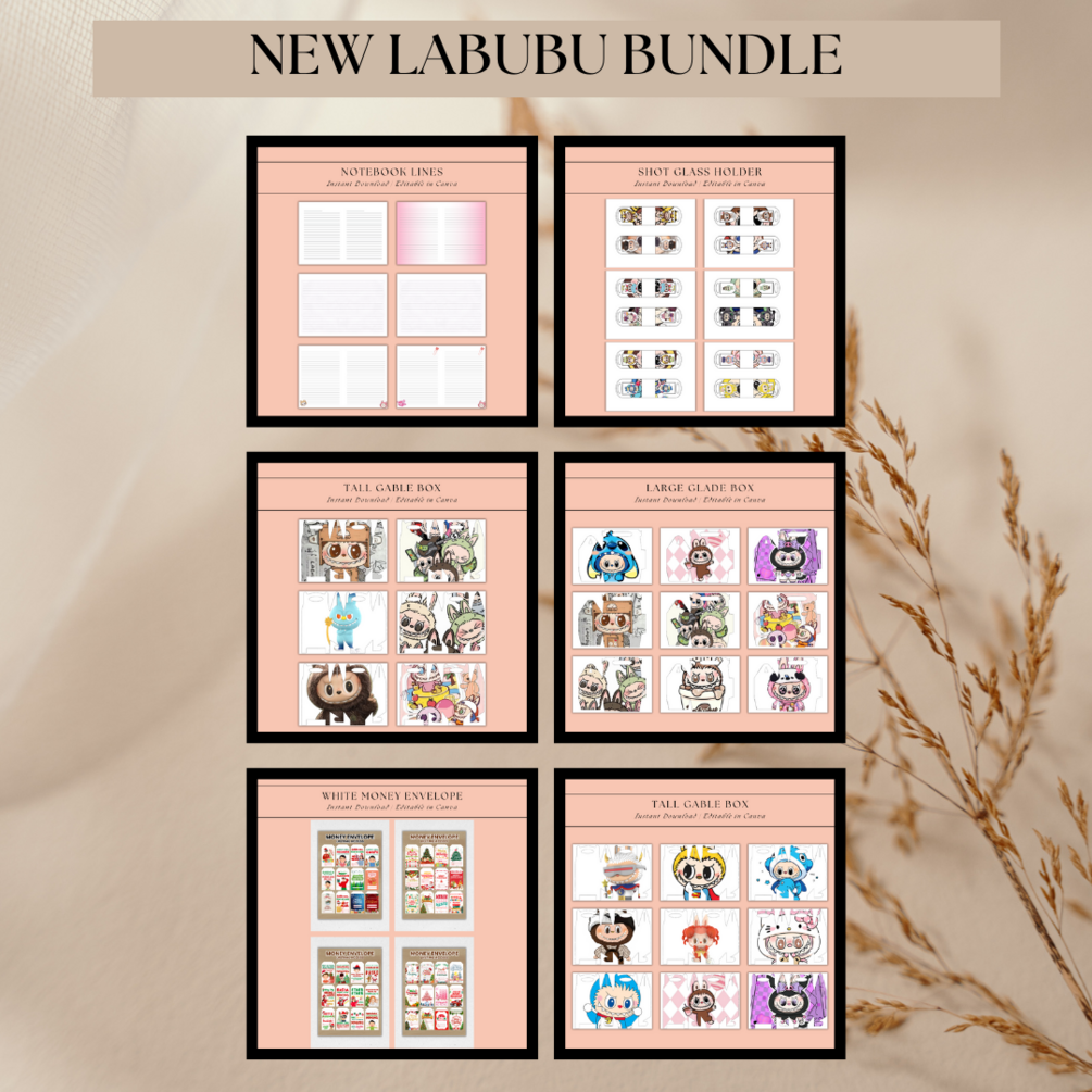 LABUBU TEMPLATE BUNDLE
