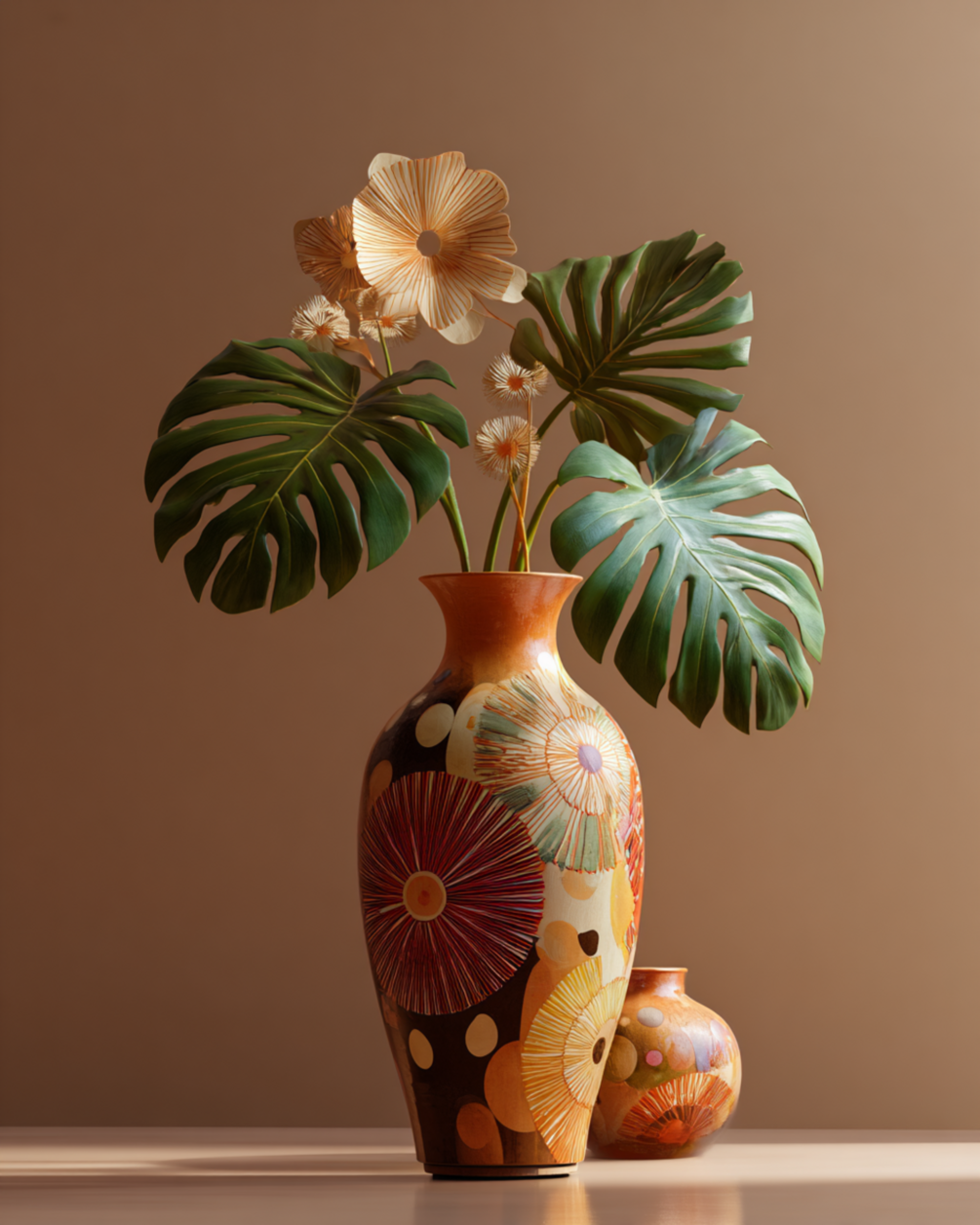 Neutral Floral Wall Art - Printable Boho Botanical Decor 2