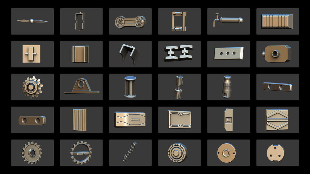 30 Industrial Assets Pack