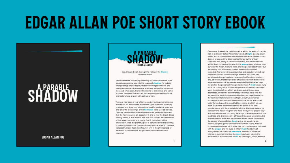 SHADOW - A PARABLE BY EDGAR ALLAN POE