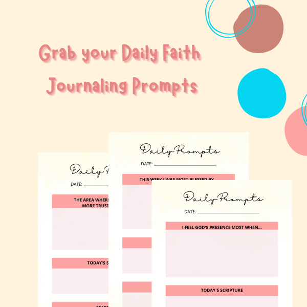Christian Journaling Prompts - Printable