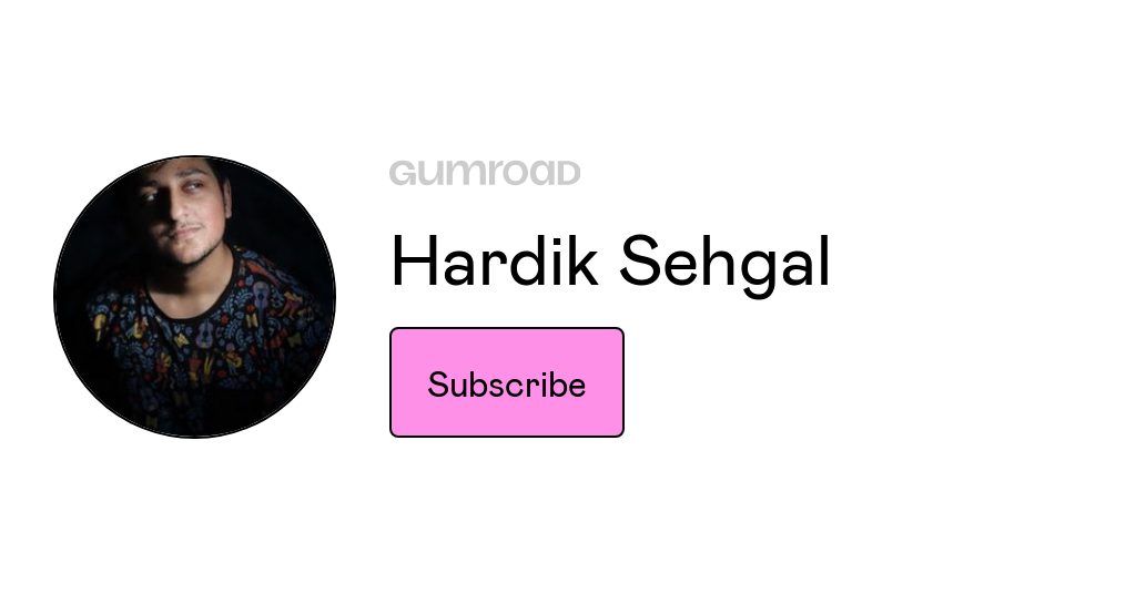 Hardik Sehgal Hardik Sehgal