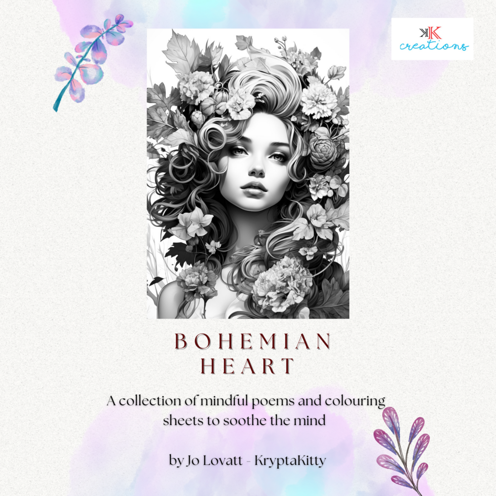 Poetry printable PDF, Coloring Book for Adults, Poetry, Mindful ...