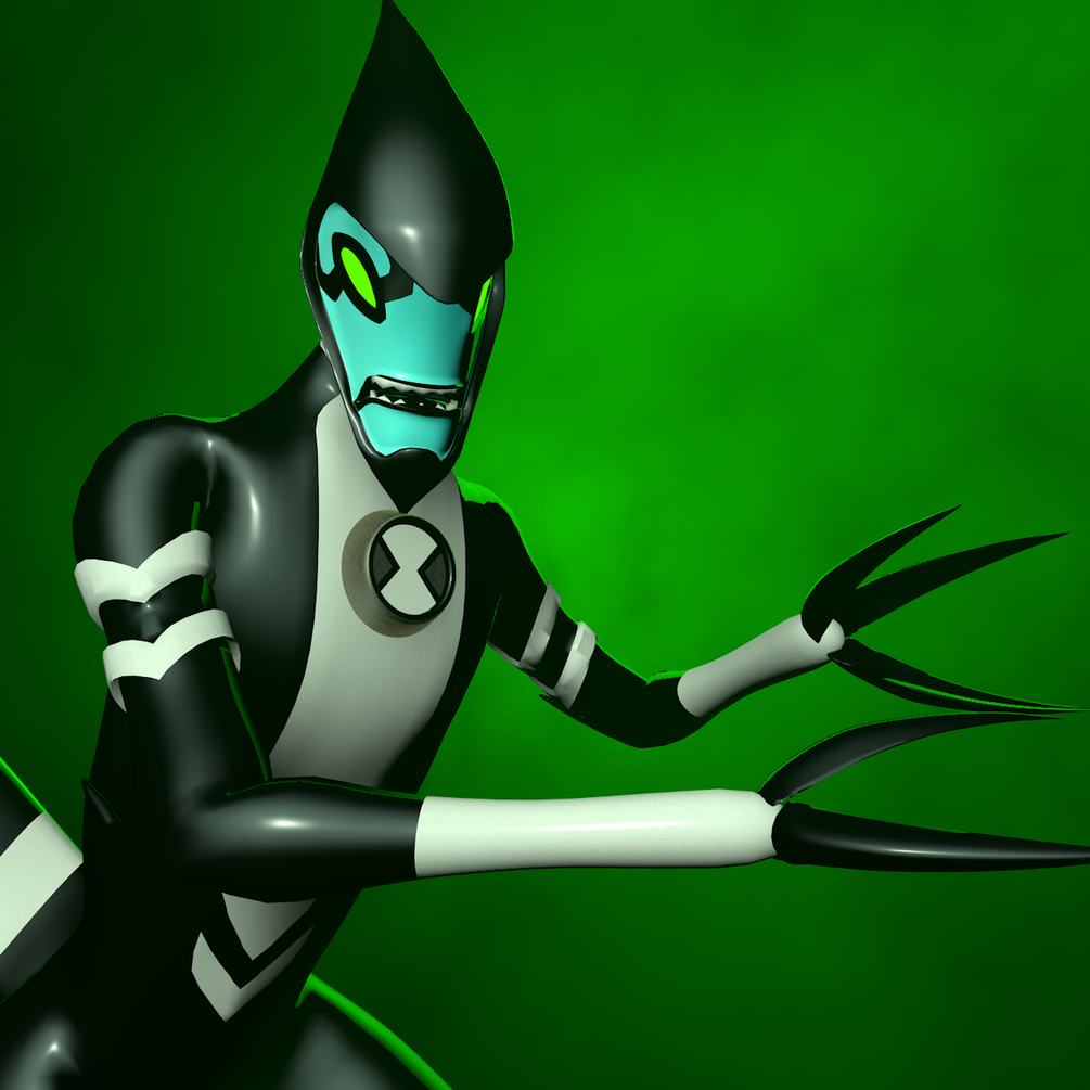 Xlr8 Ben 10K Classic 3d Model