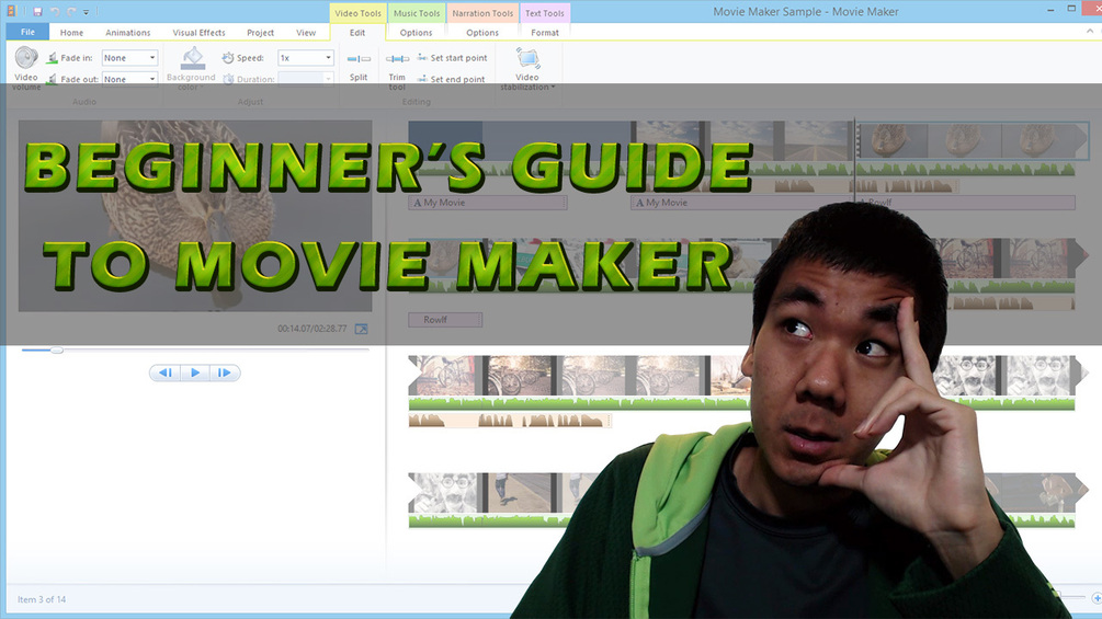 Windows Movie Maker - Beginner's Guide (720p+1080p)