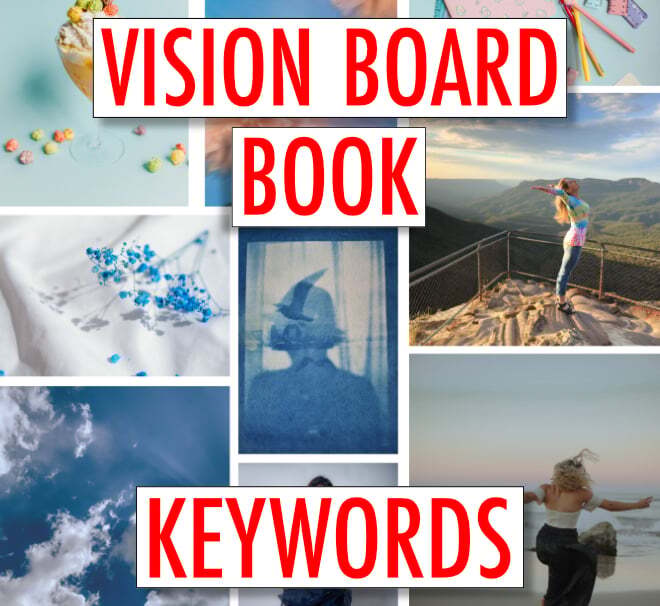 Vision Board Book Amazon KDP Keyword Bundle
