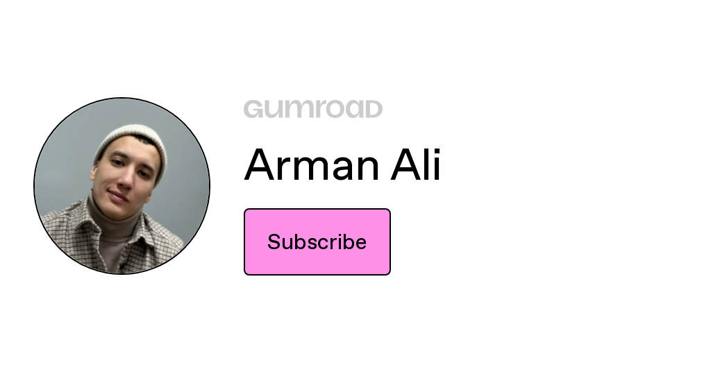 Arman Ali