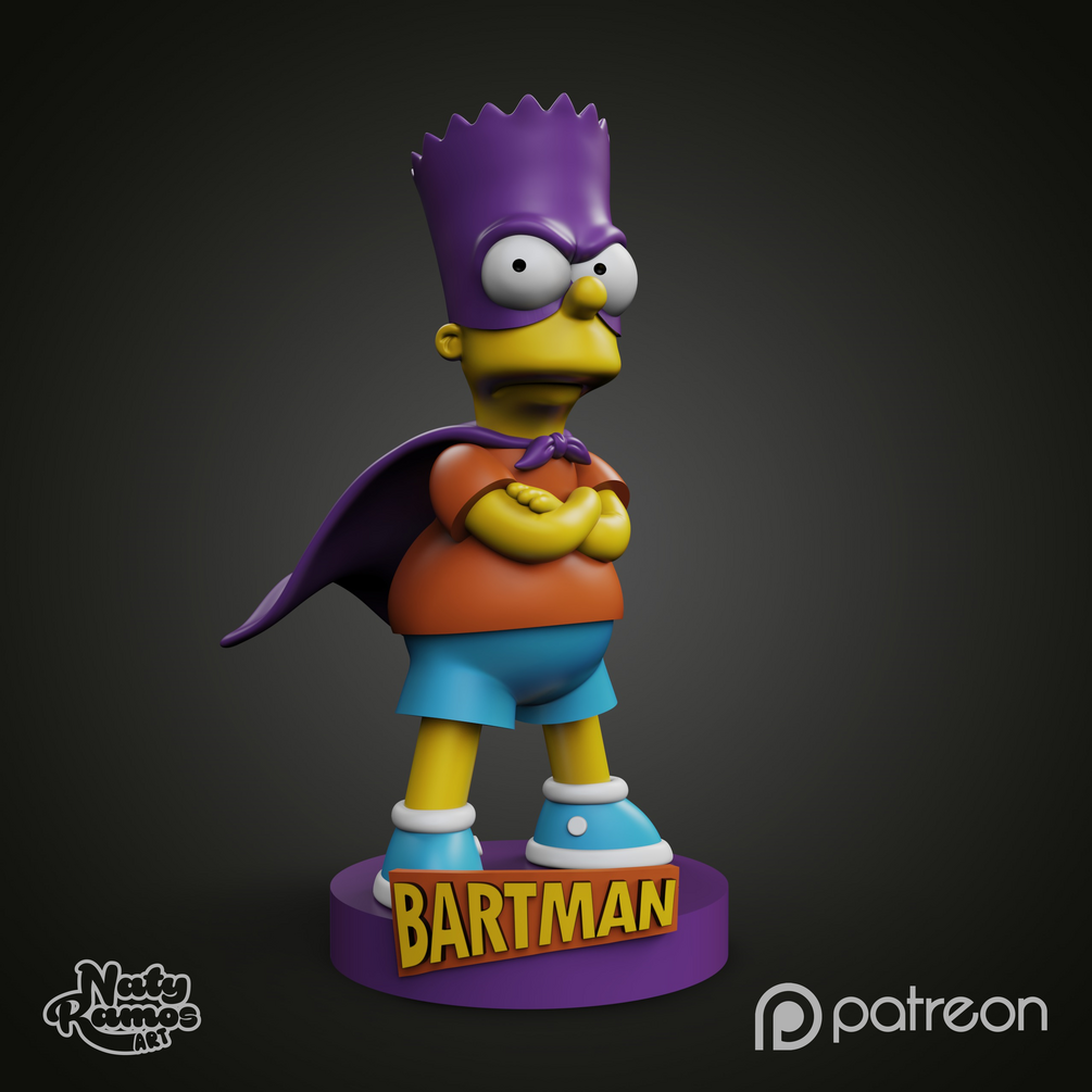 "BARTMAN" Bart Simpson