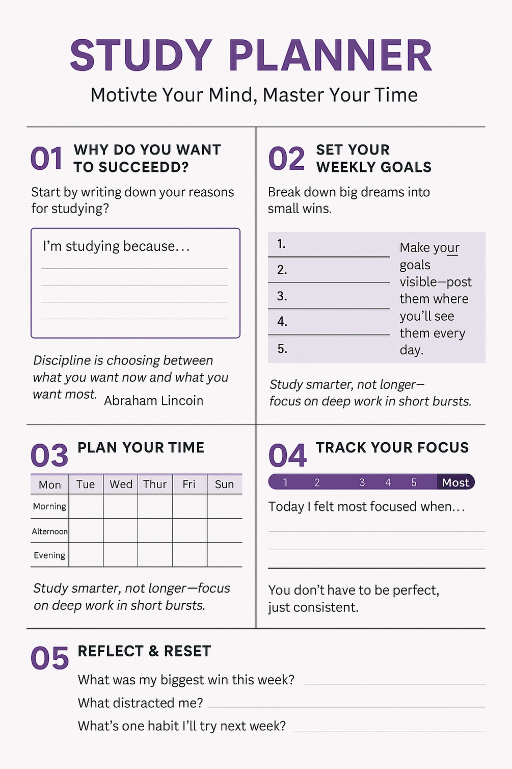 Student Success Starter