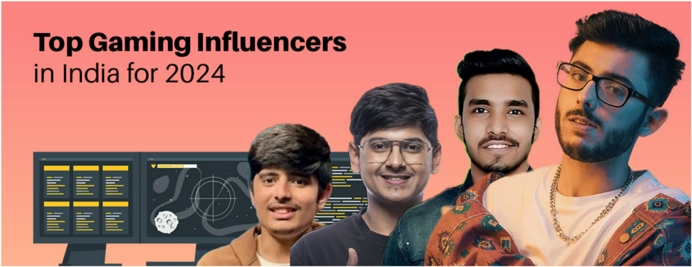 Top Gaming Influencers in India for 2024