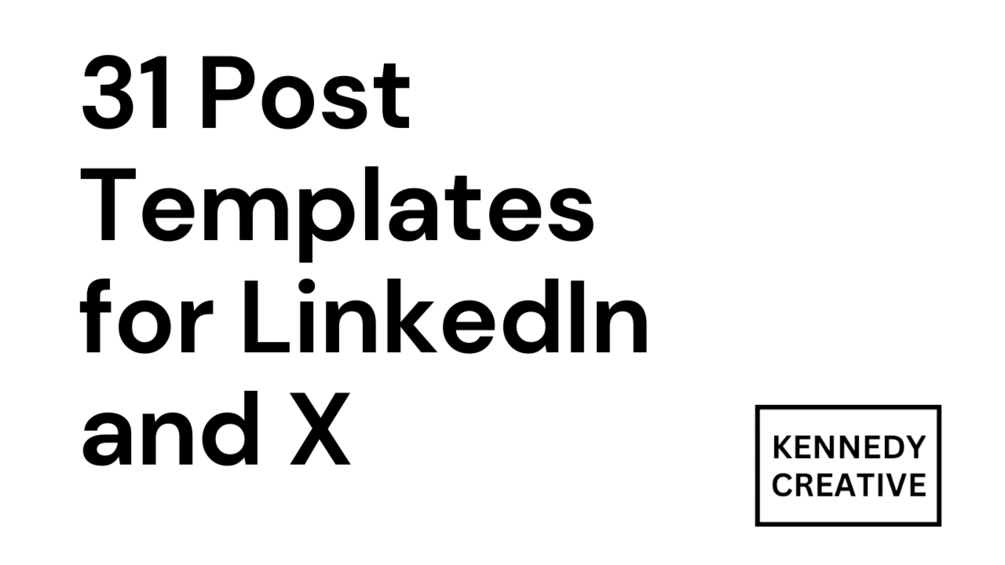 31 Post Templates for LinkedIn and X To Fire Up Engagement