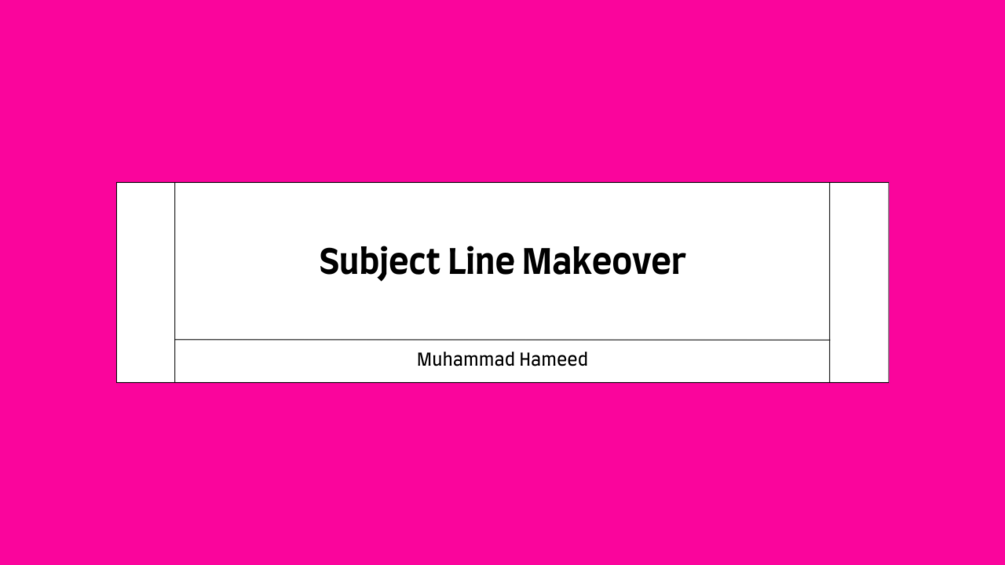 Subject Line Makeover Bundle