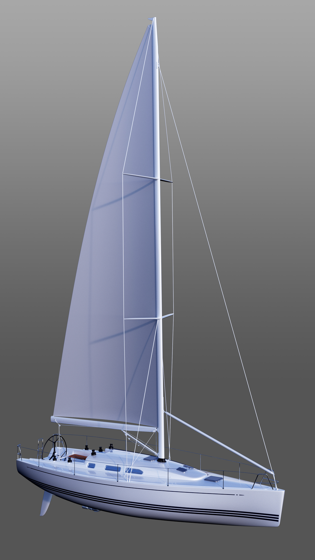 boat X-Yachts X41 model 3d