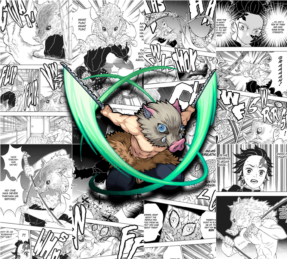 Inosuke Tumbler Template | 20oz Tumbler