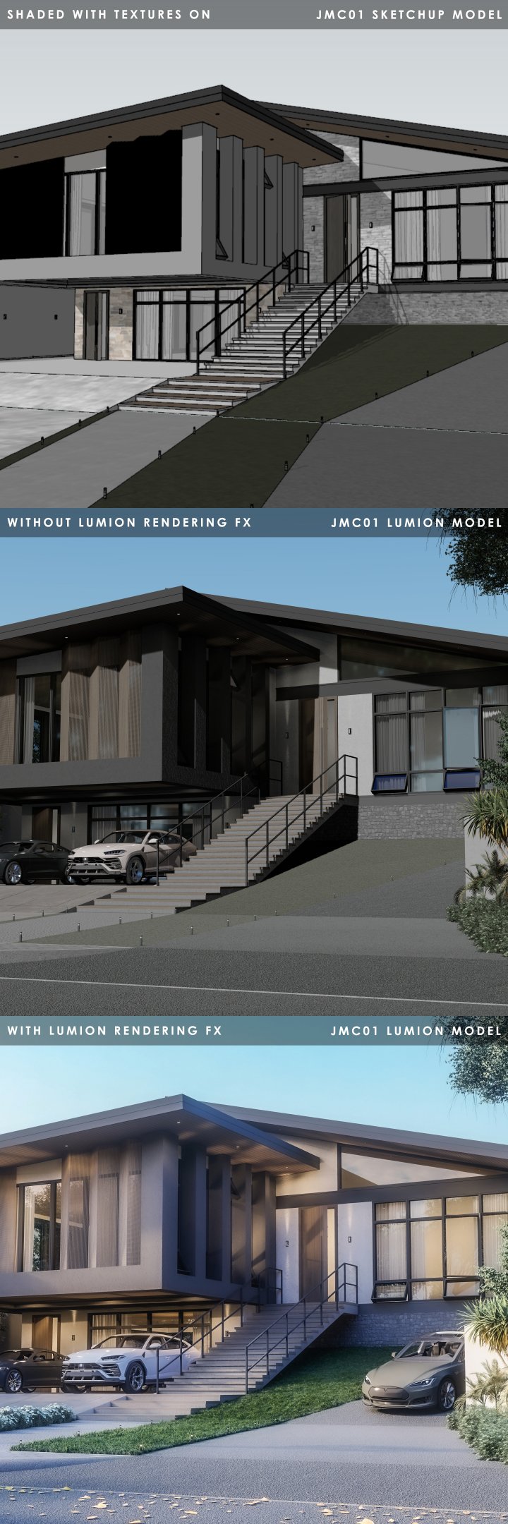 JMC 01 - Lumion & SketchUp Model